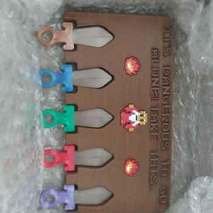 Legend of Zelda Zelda Key Holder Gift Ideas Gaming - Etsy