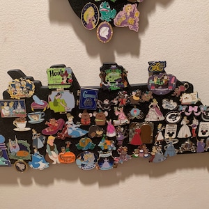 Disney Cinderella Princess pin display board. Hold upwards of | Etsy