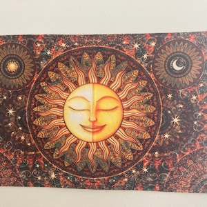 Sun Moon Art Print by Artist Dan Morris titled | Etsy