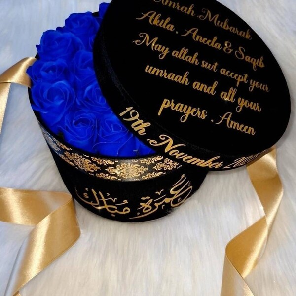 Umrah Mubarak Cake Topper, Islamic Cake Topper, Personalised Umrah ...