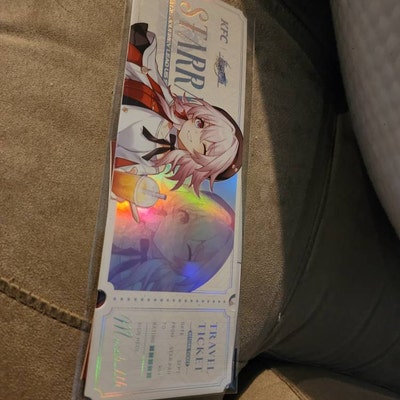 Honkai Star Rail Limited Official Hologram Ticket Cup Sleeve Kit - Etsy