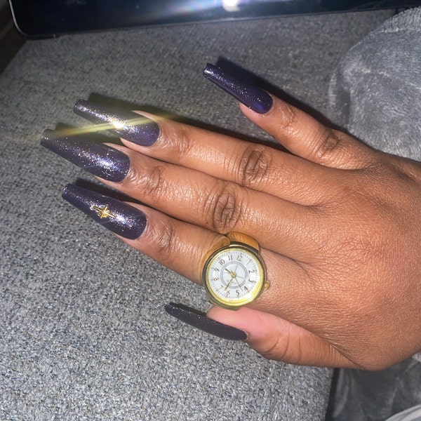 Y2K Vintage Watch Ring Functional Unique Clock Mini Watch Girlfriend ...