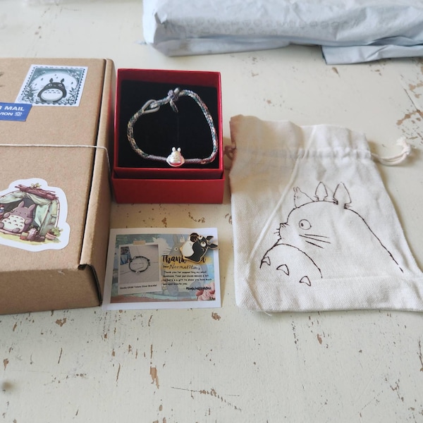 Studio Ghibli Totoro Gift Box, Ghibli Themed Goodie Box, Keychain Coin ...