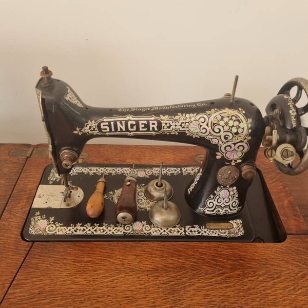 Singer 28K / 128K 'la Vencedora' Sewing Machine Waterslide Decals - Etsy