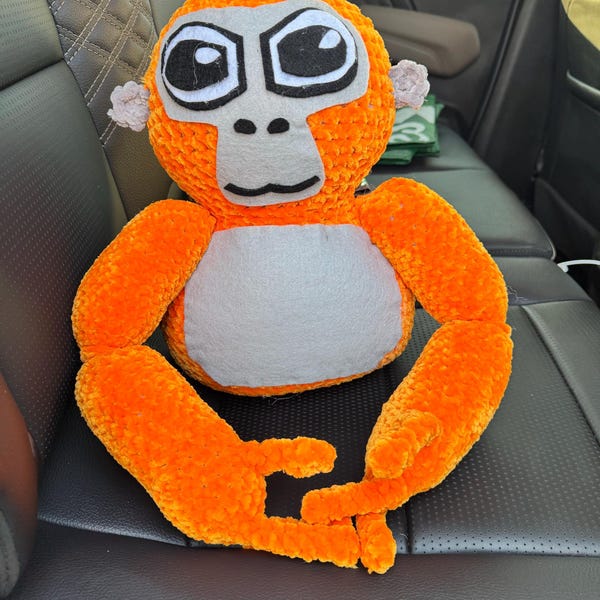 PATTERN ONLY** Low Sew Gorilla Tag Crochet Gorilla - Etsy