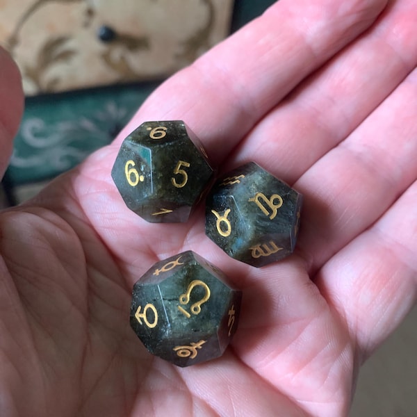 Heart D6 Die-six Sided 16mm D6 Dice-dnd D and D Dice Set-engraved D6 ...