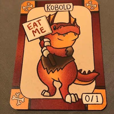 5 Kobold Tokens for Magic the Gathering - Etsy