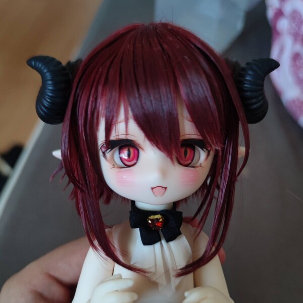 Cute Anime Doll Eyes 8mm to 26mm Resin Plaster Doll Eyes With Heart ...