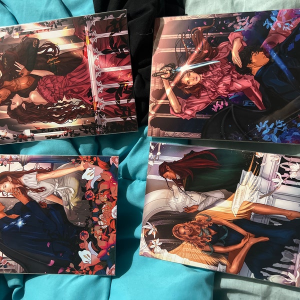 ACOTAR Ships - Complete Premium Print Set - OFFICIALLY LICENSED - Etsy