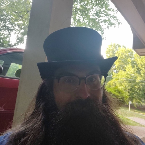 Telescope Hat, Western Gambler Hat, Telescope Cowboy Hat, Western ...