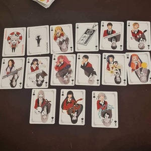 Kakegurui Playing Cards 54-card Deck - Etsy