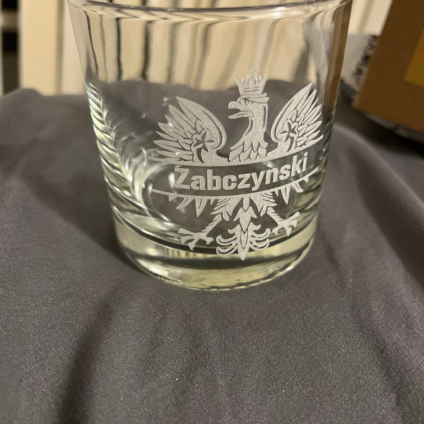 Police Engraved Whiskey Glass, Police Officer Gift, Thin Blue Line, Law ...