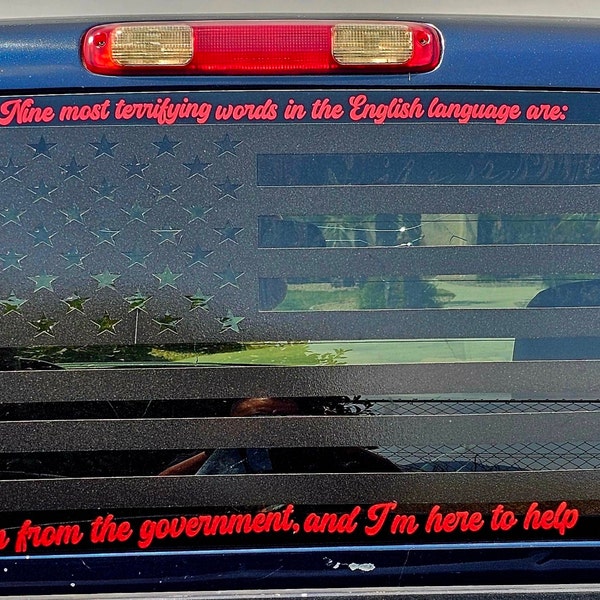 Custom Text Vinyl Decal Car Window Banner Personalized Username JDM ...