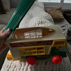 Vintage Fisher Price Adventure People Air-sea Rescue Copter Jess Roger ...