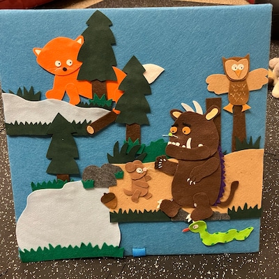 Turkey Wore His Rainbow Feathers Felt Board Story Felt Turkey ...