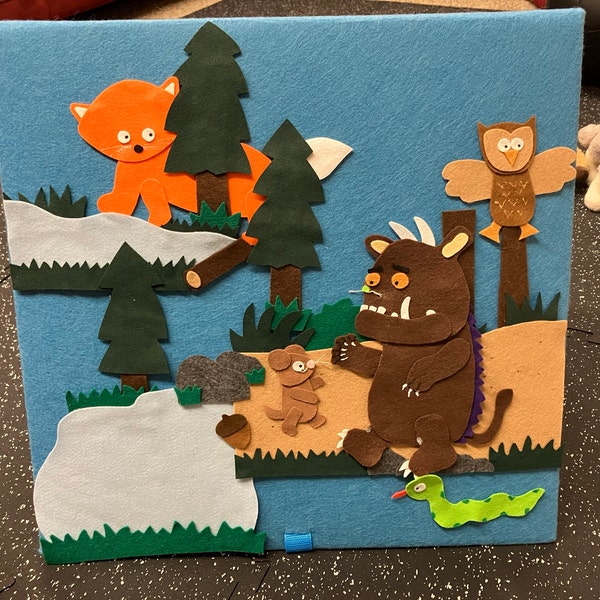 Turkey Wore His Rainbow Feathers Felt Board Story Felt Turkey ...