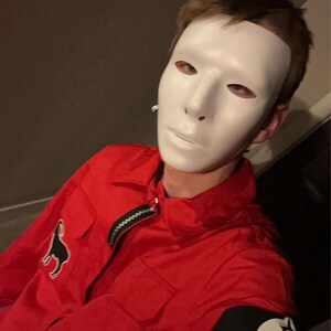 Cesar/caesar 1983 Blank Male Mask RECASTS Kabuki Mask Joey Mask ...