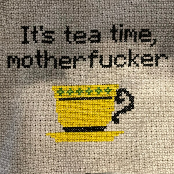 Funny Cross Stitch Pattern - PDF Download - "can't Touch This" - Great ...