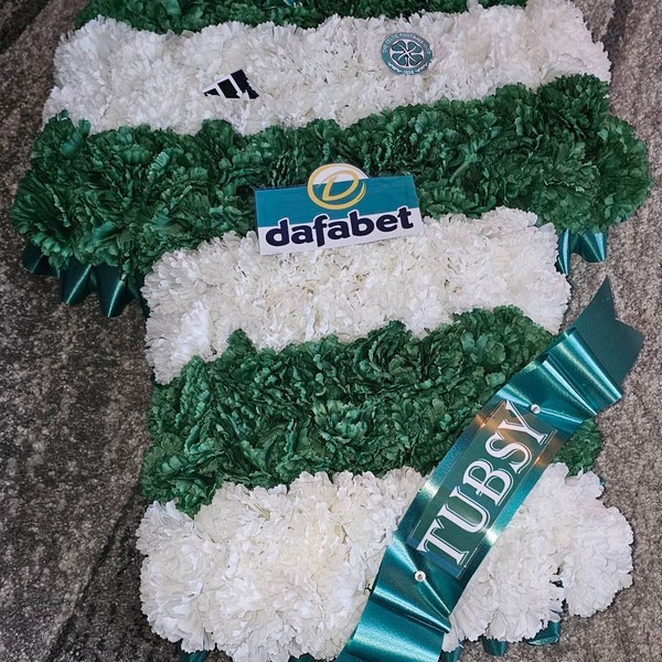 LARGE Baby Blue TEDDY BEAR Funeral Memorial Tribute Artificial Flowers ...