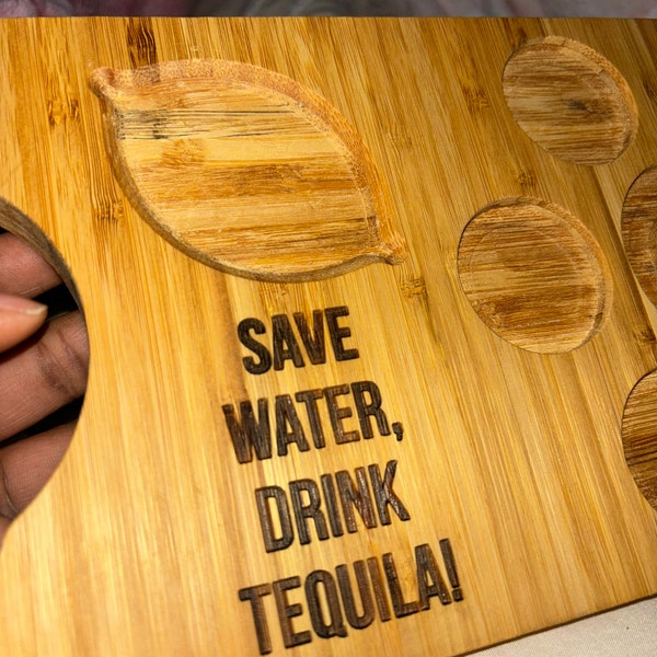 Personalized Round O' Shots Board - Custom Engraving - Etsy