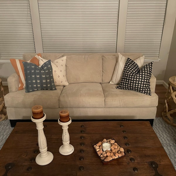Bastideaux Bogo in Midnight // Designer Throw Pillow // Tribal Boho ...