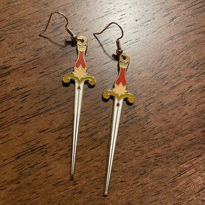 Dagger Hard Enamel Pin Art Nouveau Sword Pin Pins Lapel - Etsy