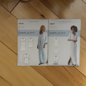 Uncut Butterick Sewing Pattern 6399 Misses' Drop-waist - Etsy