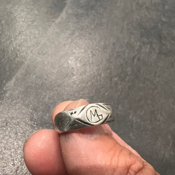Ancient Roman Conical Intaglio Ring - Etsy
