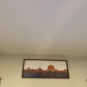 Geometric Sun Pattern Wall Art round Wall Art Circle Wood | Etsy