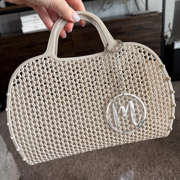 Jelly Plastic Purses Tote Bags, Custom Jelly Basket, Retro Bag, Jelly ...