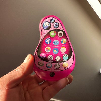 Non-working Fake Toy Transparent Handmade Pear Phone iPhone Made of ...