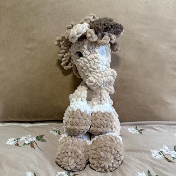Paylin the Pony SNUGGLER Crochet Pattern | No Sew Low Sew Crochet ...