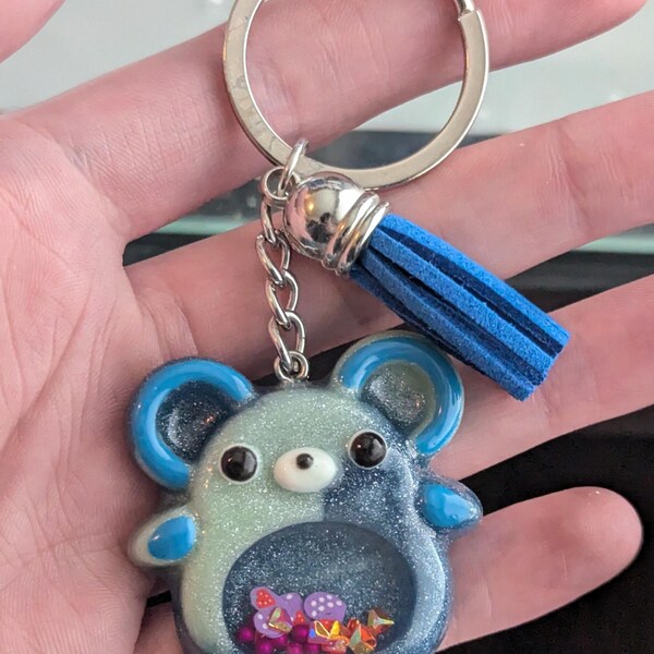 Silicone Mold for Keychains Translucent Silicone UV & Epoxy Resin Belly ...