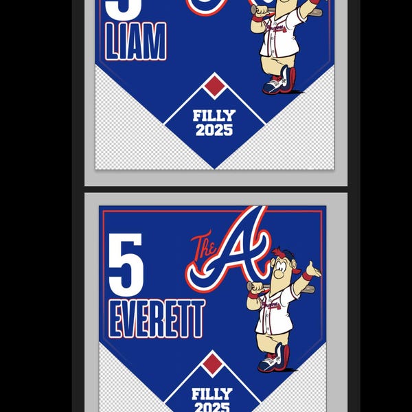 Custom Baseball Home Plate Pennant Vinyl Banner - Classic Stitch ...