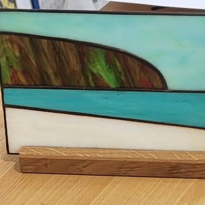 Fused Glass Display Stands With Central Groove for Glass Fusion Stands ...