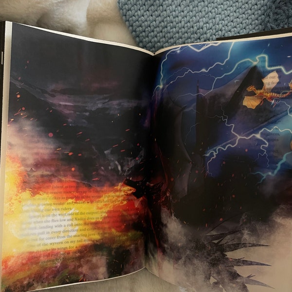 Lightning Wielder Page Overlay - Officially Licensed Fourth Wing the ...