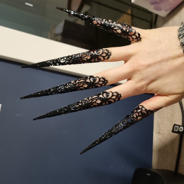 Made BY ORDER Custom Cyberlox Hair Falls Cyber Gothic Wig Hairfall Set ...