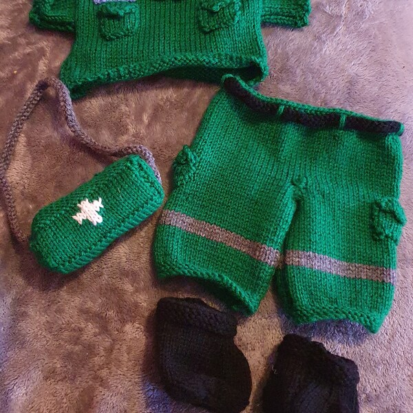 Paramedic Outfit - Knit a Teddy - Etsy