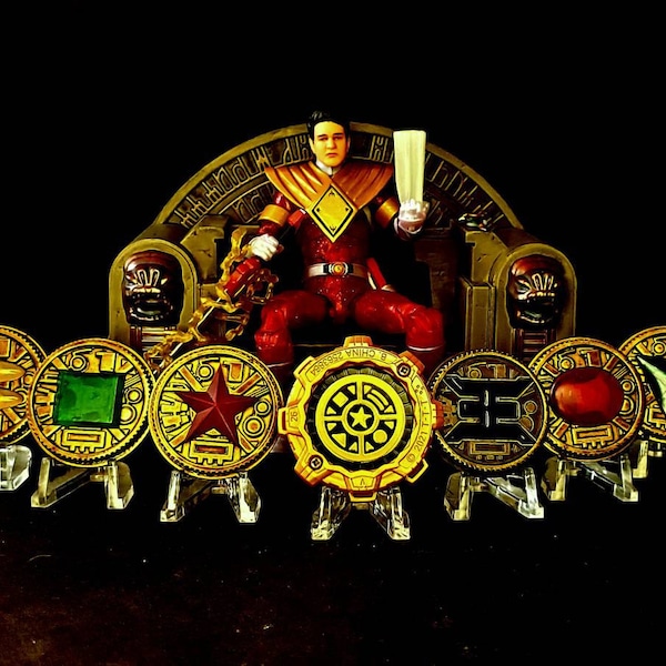 Power Rangers Zeo - Chouriki Sentai Ohranger Power Coins [legacy ...