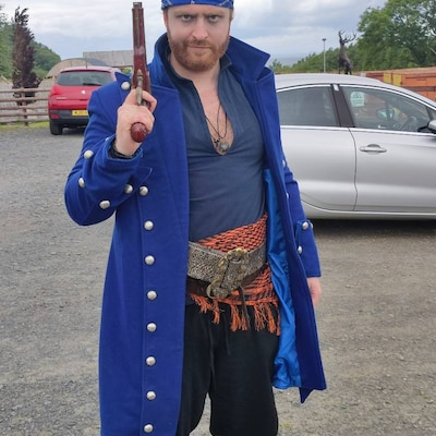 Men's Mad Scientist Howie Lab Red Coat Men's Fashion - Etsy