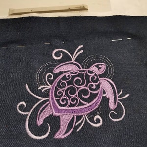 Sea Turtle Embroidery Design, Turtle Embroidery Design, Machine ...
