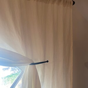 Hand Forged Curtain Rod Bracket, Curtain Rod Hook, Curtain Rod Hanger ...