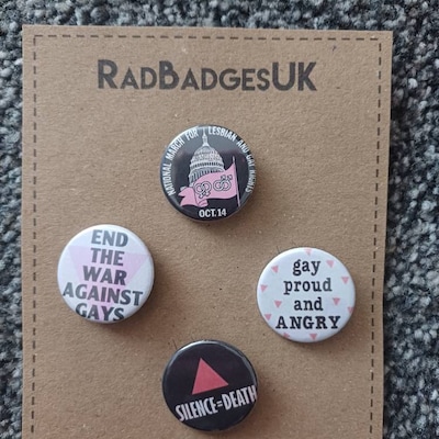 Anti-war Peace Protest Badges Set of 4 Vintage Remake Retro - Etsy UK