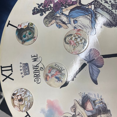 Vintage Steampunk Gauge Pin Back Buttons, Backpack Pins, Jacket Buttons ...