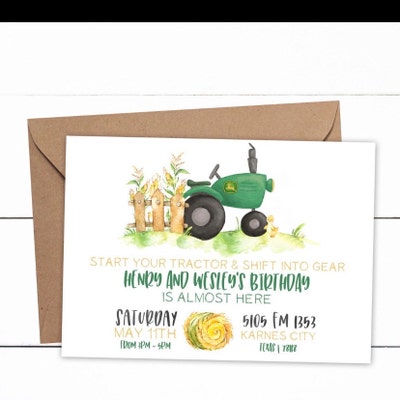 LSU Tigers Brother and Sister Birthday Invitations, LSU Birthday ...