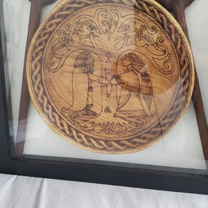 Viking Dragon Wooden Tray Wooden Tray With Norse Dragon and - Etsy