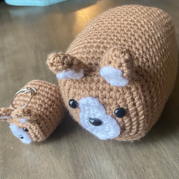 PATTERN SET: Amigurumi Crochet Pattern, Customizable Dog Loaf Pattern ...