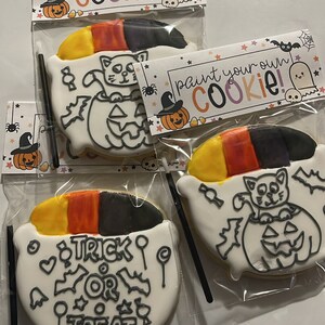 Happy Halloween Treat Bag Toppers/ Cookie Treat Bag Toppers/ Printable ...