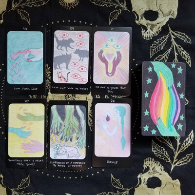 IRIS 78 Card Oracle Deck - Etsy