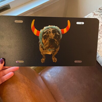 Custom License Plate Front Car Tag Aluminum or Plastic - Etsy